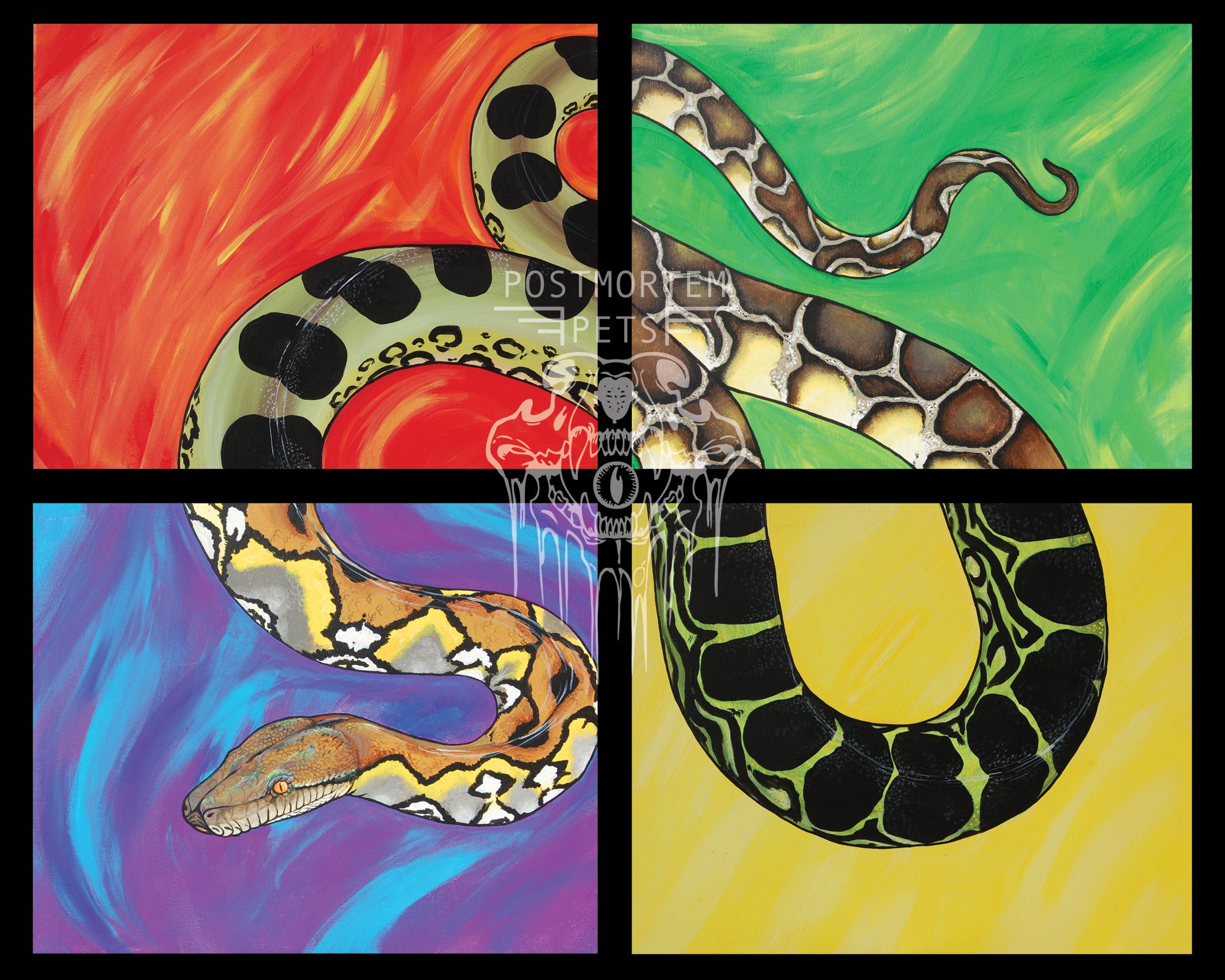 USARK "big four" Print – Postmortem Pets